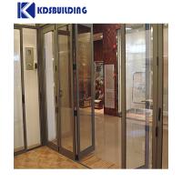 China Hurricane Impact Proof  Exterior Soundproof Aluminum Cheap Folding Patio Doors For Balcony for sale