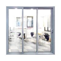 China Custom Insulated Exterior Security Main Various Slim Aluminum Door/balcony Sling Patio Commercial Glass China Slide Door for sale