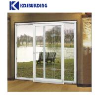 China Classic Cheap 6 Panel Modern Hurricane Proof Interior Security Front Aluminium Sliding Door For Home for sale