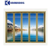China KDSBuilding Aluminium Doors China Supplier Accordion Waterproof Folding Door System For Balcony for sale