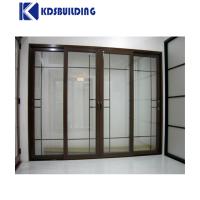 China KDSBuilding Modern High Quality Soft Close Slide Sliding  Door Glass Slide Back Door for sale