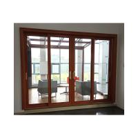 China Middle Handle Residential Stack Aluminum Slide Door With Push Lock Balcony Slide Glass Door for sale
