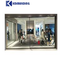 China Slim Aluminum Frame Door Profile Glass Terrace Interior Slide Door System for sale