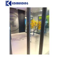 China Slim Aluminum Frame Door Profile Glass Terrace Interior Slide Door System for sale