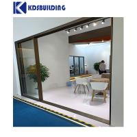 China Outdoor Aluminum Slide Door Waterproof Modern With Double Glass for sale