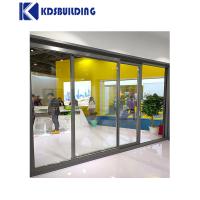 China Slide Aluminum Frame Door Interior Noiseless Door For Multiple Villa for sale