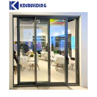 China Slide Aluminum Frame Door Interior Noiseless Door For Multiple Villa for sale