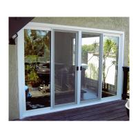 China KDSBuilding High Quality Emergency Exterior Heavy Duty Double Glass Aluminium Sliding security Doors for sale