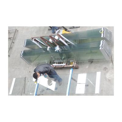 China KDSBuilding Hurricane Impact Aluminum Entrance Glass Frameless Folding Door With Designs For Balcony for sale