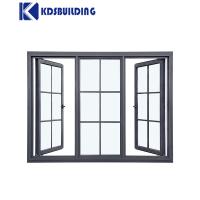 China Prefabricated China Manufacturers Customized Double Glazing Waterproof Aluminum Casement Window for sale