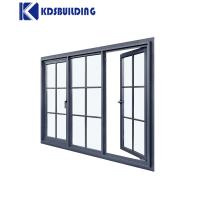 China Prefabricated China Manufacturers Customized Double Glazing Waterproof Aluminum Casement Window for sale