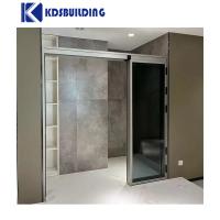 China Good Sealing Interior Glass PD Aluminum Casement And Folding Door Graphic Design Modern For Kitchen for sale