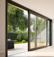 China Patio Exterior Aluminum Sliding Doors Soundproof Modern For Balcony for sale