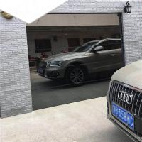 China Top Modern Design Aluminum Tempered Full View Glass Price Mirror Plexiglass Panel Garage Door for sale