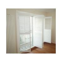 China Wooden Interior White Clean Louver Door From China for sale
