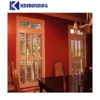 China Wooden Interior White Clean Louver Door From China for sale