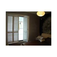 China Wooden Exterior Bifold Louver Door With Jalousie For Entrance Door for sale