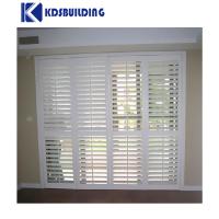 China Wooden Exterior Bifold Louver Door With Jalousie For Entrance Door for sale