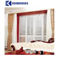 China Exterior Wooden Slide White Louver Door Waterproof Solid Wooden Door Exterior for sale