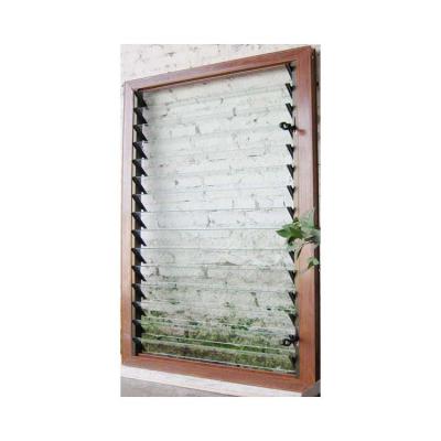 China AS2047 Australia Style Fix jalousie Window Insulated Adjustable Movable Louver Glass Glazed for sale