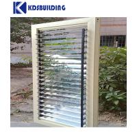 China AS2047 Australia Style Fix jalousie Window Insulated Adjustable Movable Louver Glass Glazed for sale