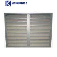 China KDSBuilding Vinyl Fixed Plastic Jalousie PVC  Plantation Shutters Direct From China for sale