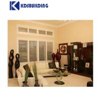 China Jealousy Wooden Ventilation Windows Fix Window Louver Jalousie  Luxury Solid Wooden Interior Window for sale