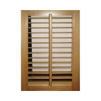 China Timber Wooden Swing Wood Casement Window Shutters for sale