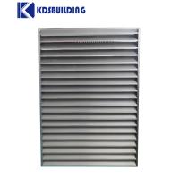China Aluminum Awning Curve Vertical Metal Glass Ghina UPVC Louver Window Frames for sale
