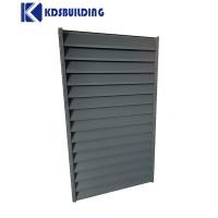 China Aluminum Awning Curve Vertical Metal Glass Ghina UPVC Louver Window Frames for sale