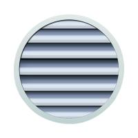 China Security Louver Circular Aluminum Shutter Round Blind Window Aluminum Windows Louvre Shutter for sale