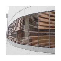 China Split Type Vertical Louvered Shutters Air Conditioner Cover Window Louver for sale