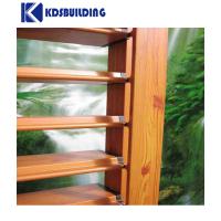 China Split Type Vertical Louvered Shutters Air Conditioner Cover Window Louver for sale