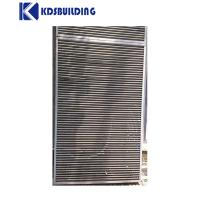 China Split Type Vertical Louvered Shutters Air Conditioner Cover Window Louver for sale