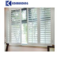 China China Factory Customized Timber Wooden Exterior Movable Adjustable Wood Vertical Shutters for sale