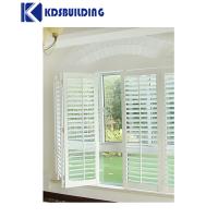 China China Factory Customized Timber Wooden Exterior Movable Adjustable Wood Vertical Shutters for sale