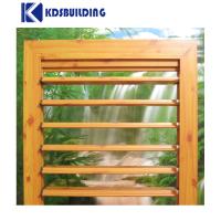 China Slide Door Wood Color Aluminum Windows Antique Blind Shade Window Shutter For Window Shutter for sale