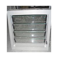 China KDSBuilding Cheap Price Modern Design Flush Seal Security Jalousie Louver Glass Windows for sale