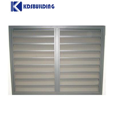 China Windows Aluminum Louver Price Blind Window For Big Corner Windows With Blind for sale