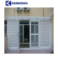 China American Style Customized Size Color Exterior Aluminum Modern Jalousie Window Screens for sale