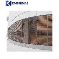 China Modern Vertical Outdoor Louvres Panel Aluminum Jalousie Windows Shutters for sale