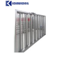 China Exterior Vertical Louvered Shutters Fire Proof Smart Aluminum Shutter Window System for sale