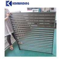China Adjustable Air Conditioner Shutters Sound Insulation Aluminum Galvanized Panel for sale