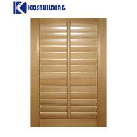 China KDSBuilding Modern Style  Windows Wooden Bathroom Louver Large Blind Window Louvers Window Sealed for sale