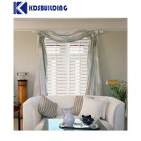 China KDSBuilding French Style Wood Jalousie Custom Design Insulated Wooden Shutter Casement Window for sale