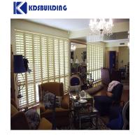 China PVC Plastic Adjustable Louver Shutter Aluminum Vinyl Automatic Mechanism Shutter for sale