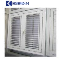 China KDSBuilding French Style Good Price Promotion Louvre Aluminum Shutter Window Powder Coated Aluminum Louver for sale