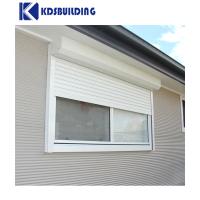 China KDSBuilding Hurricane Thermal One Piece Aluminum Roll Round Shutter Window for sale