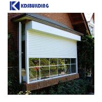 China KDSBuilding Hurricane Thermal One Piece Aluminum Roll Round Shutter Window for sale