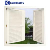 China KDSBuilding New Design Temperature French Exterior Aluminum Shutter Casement Window for sale